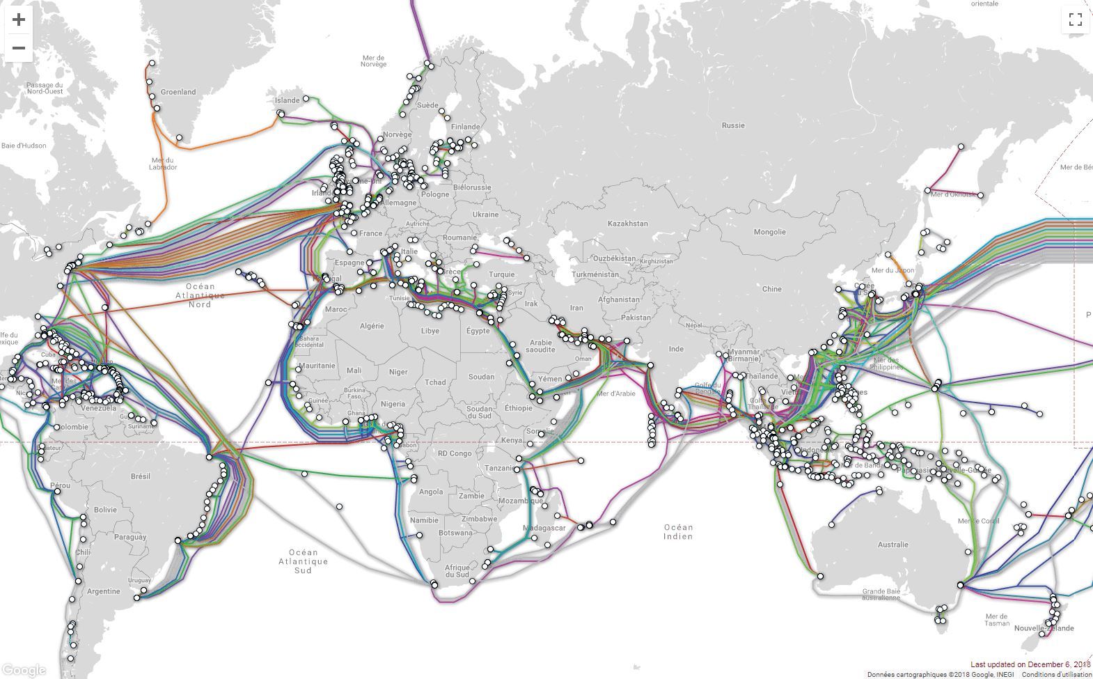 Internet cable map - 89 фото